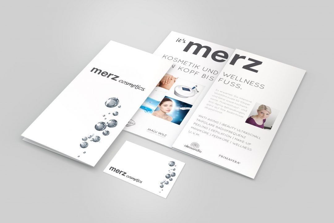 Geschäftsausstattung für merz cosmetics | Schumacher Kommunikationsdesign